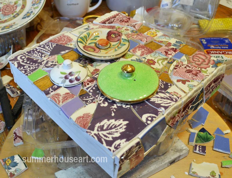 A Deceptively Delicate Floral Patchwork Mosaic – Summerhouse Art