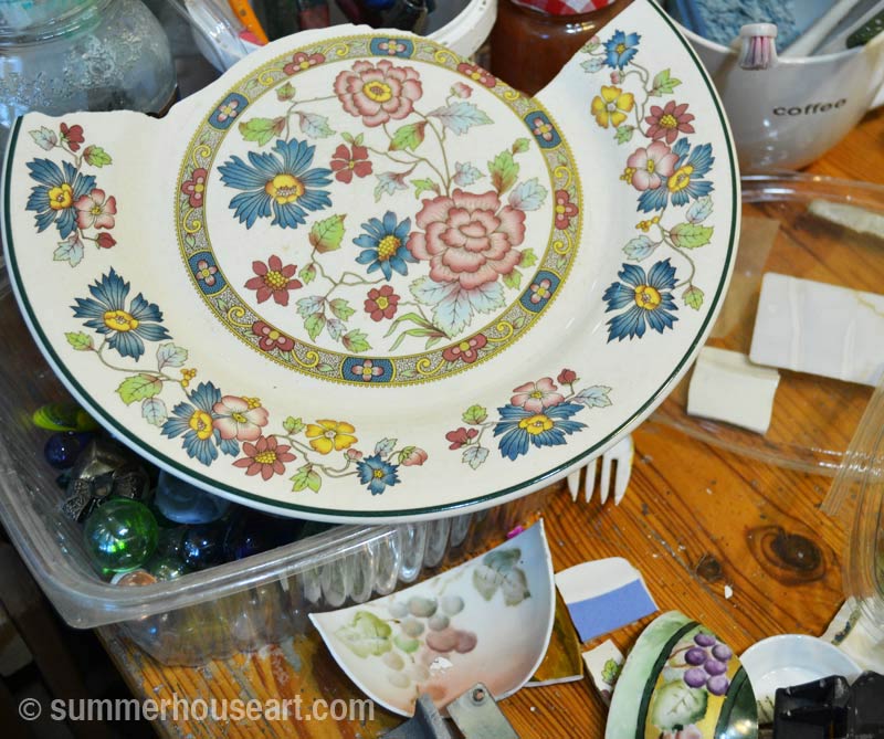 A Deceptively Delicate Floral Patchwork Mosaic – Summerhouse Art