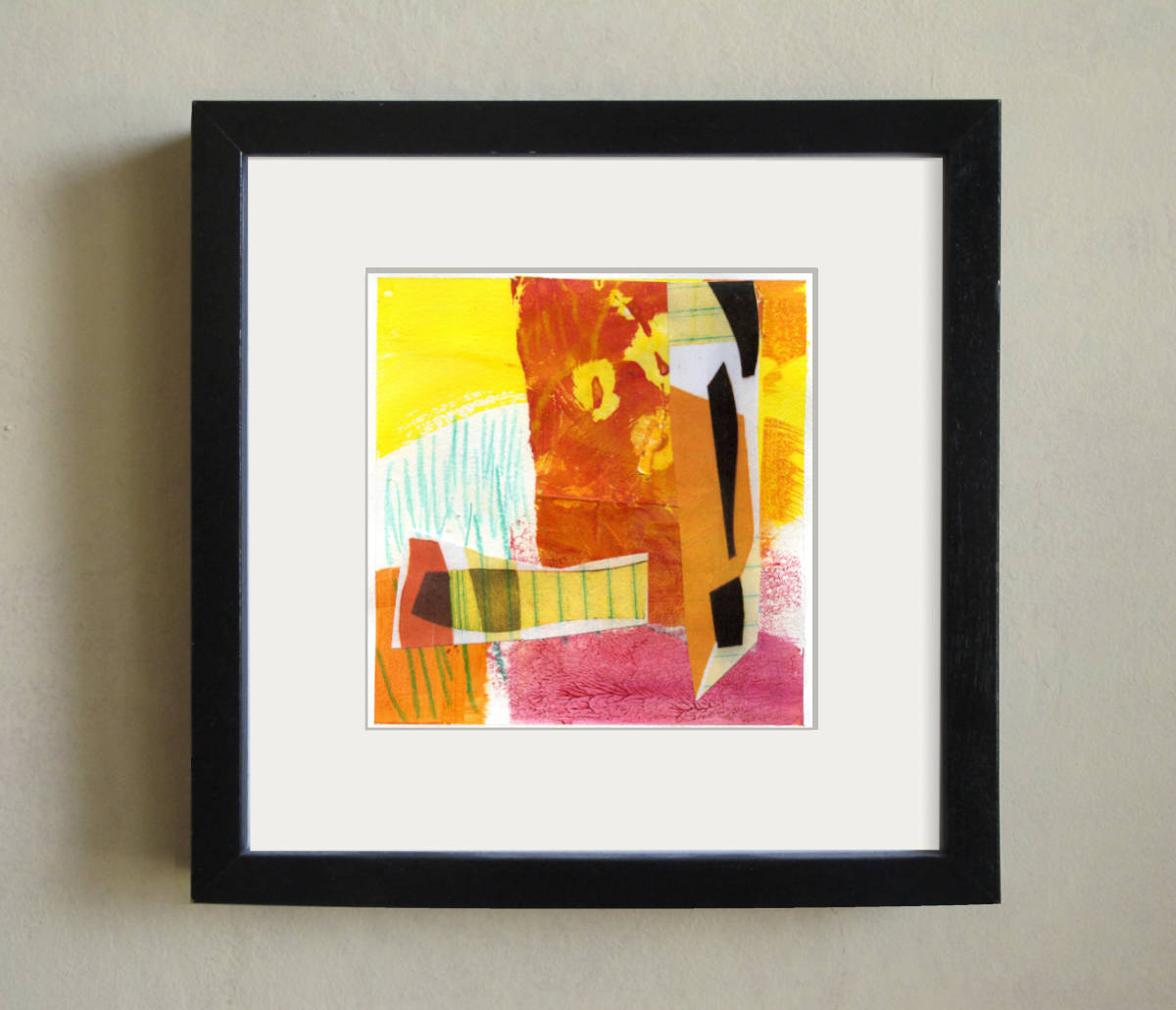 Next Installment of My New Paper Collages – Summerhouse Art