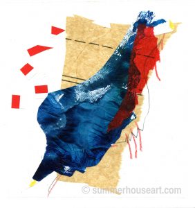 Another set of Small Abstract Collages – Summerhouse Art